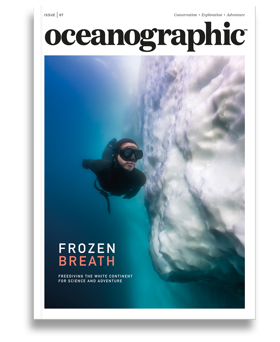 Oceanographic Magazine / Issue Seven / Frozen Breath