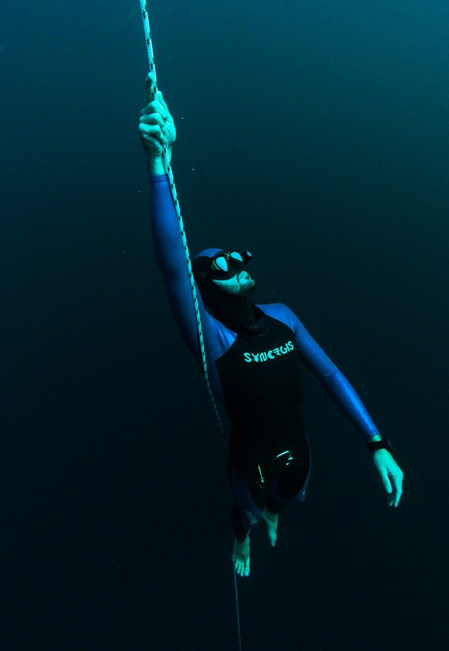 Swim the line: Alex Davis on Freediving Barbados - Oceanographic