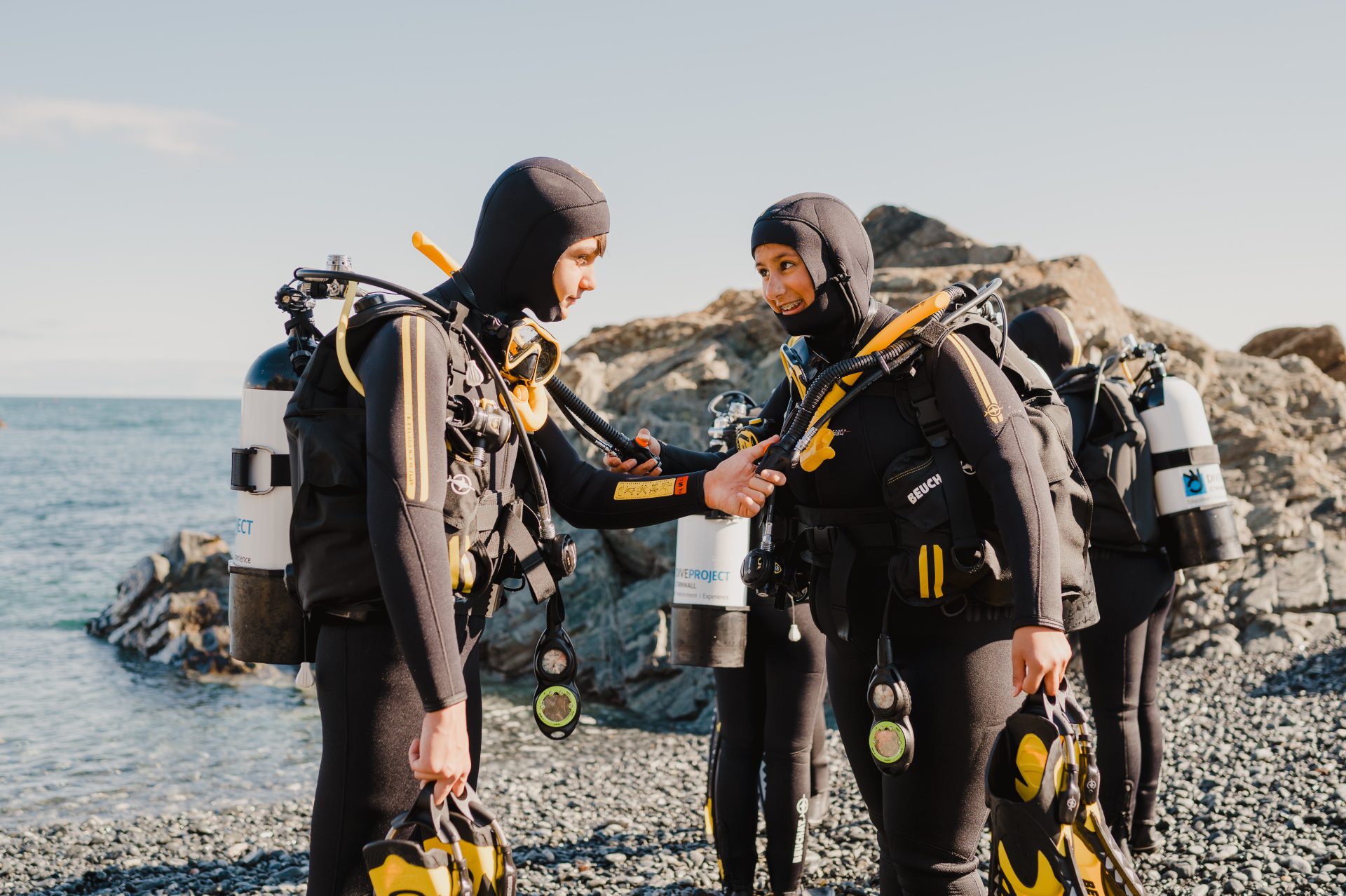 Dive Project Cornwall: Helping students learn to dive - Oceanographic