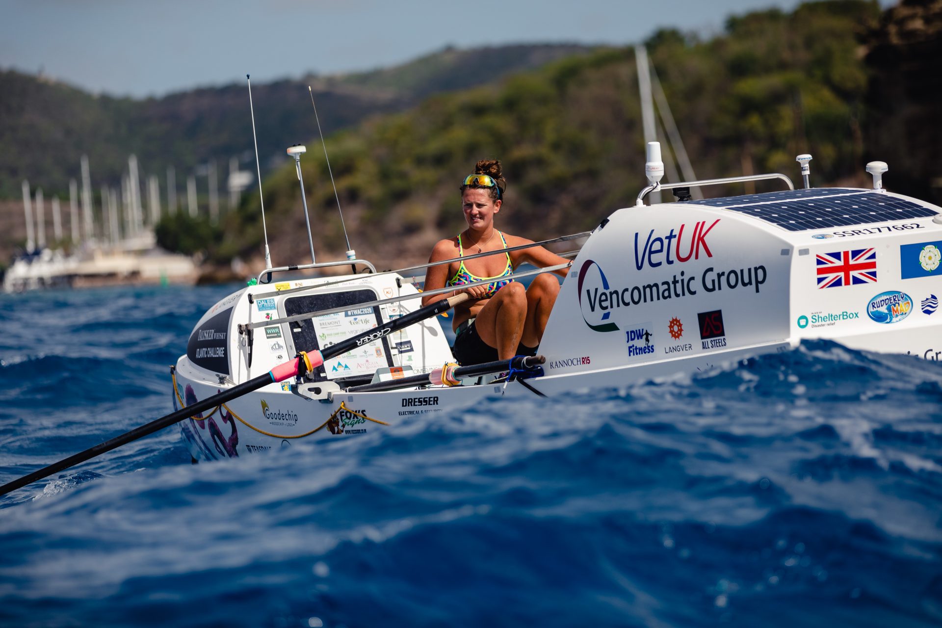 Jasmine Harrison: Rowing solo across the Atlantic - Oceanographic