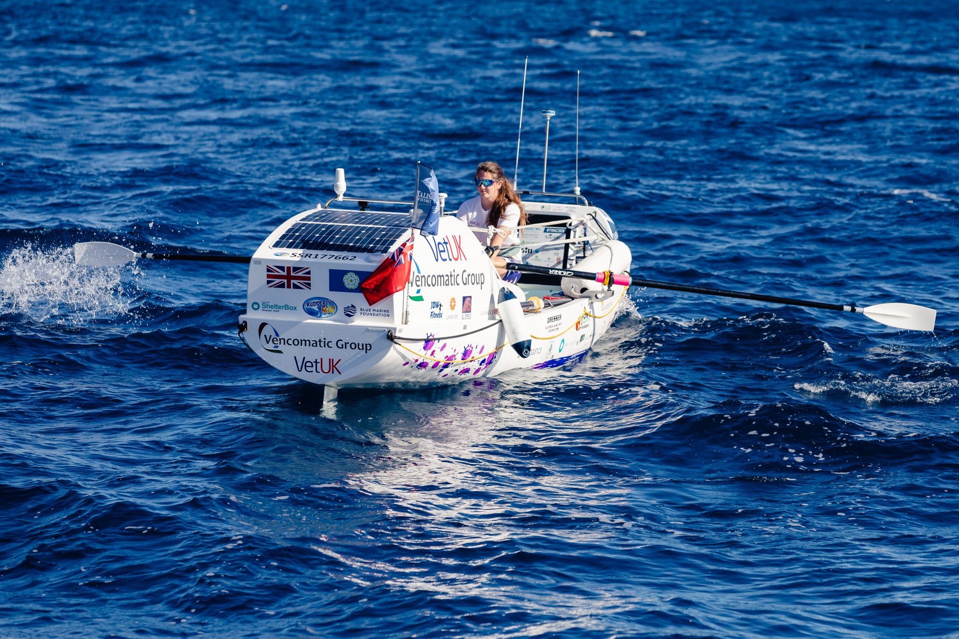 Jasmine Harrison: Rowing solo across the Atlantic - Oceanographic