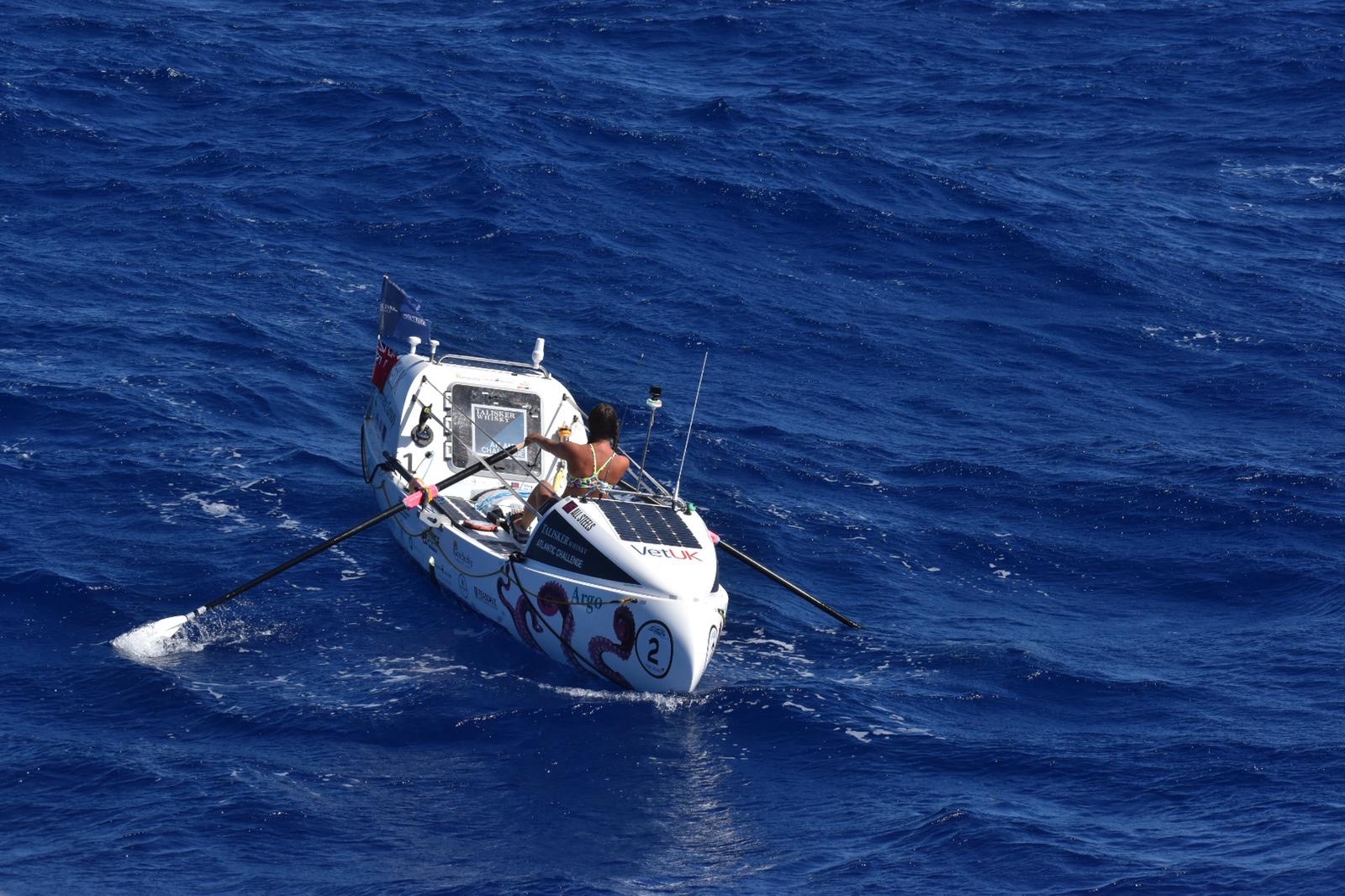 Jasmine Harrison: Rowing solo across the Atlantic - Oceanographic