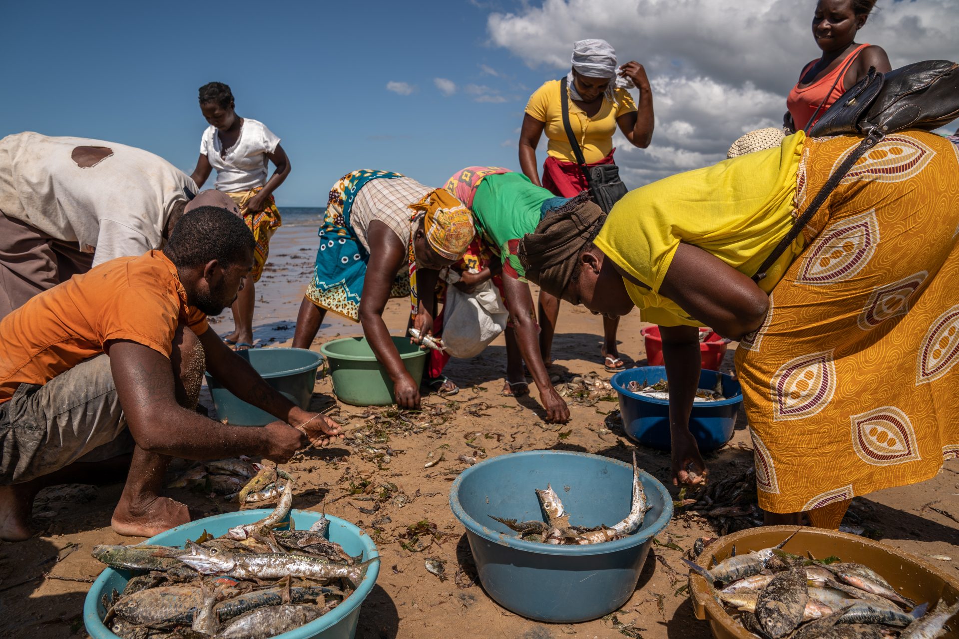 Smart phone fishing in Mozambique - Oceanographic