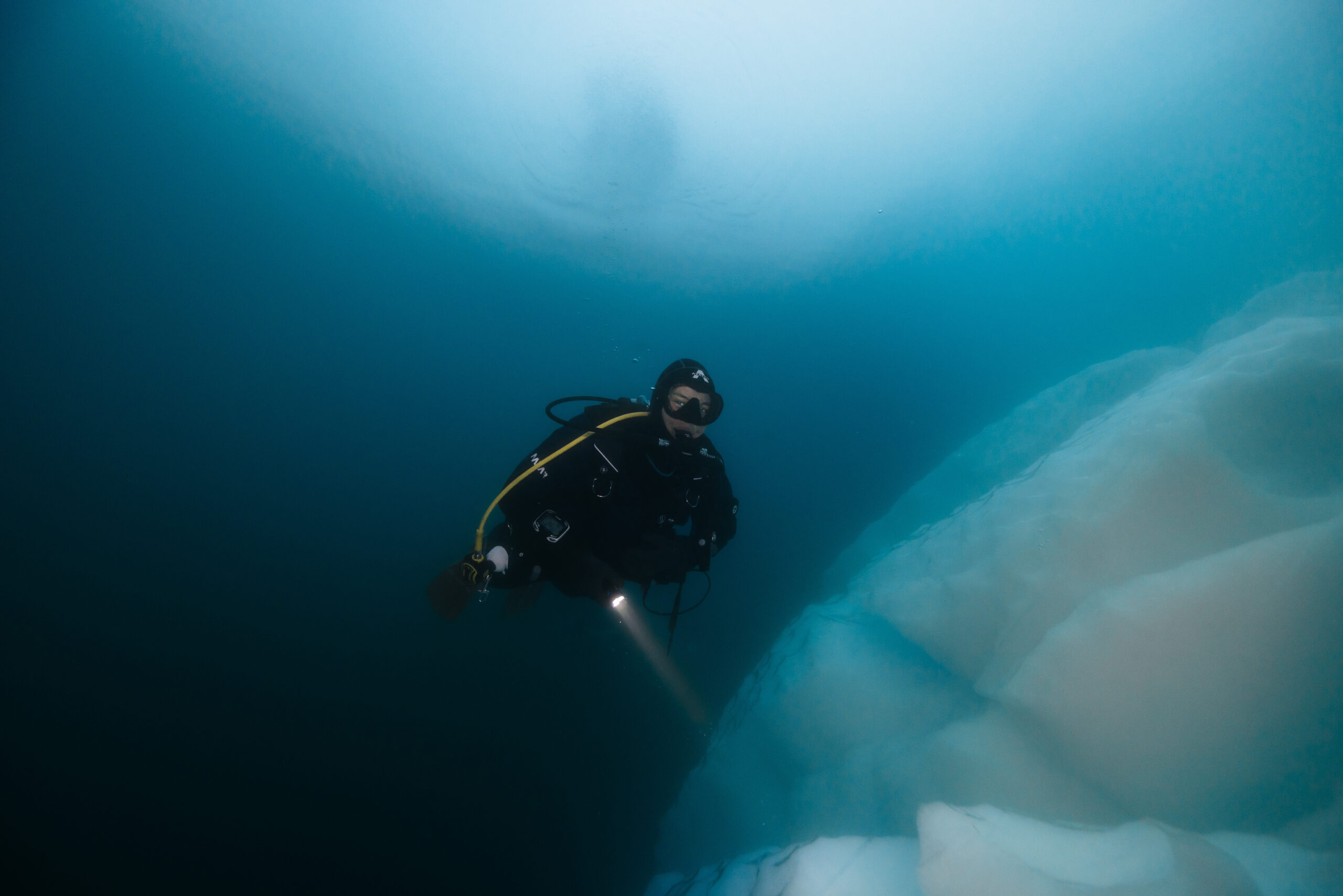 First dive in Greenland - Oceanographic