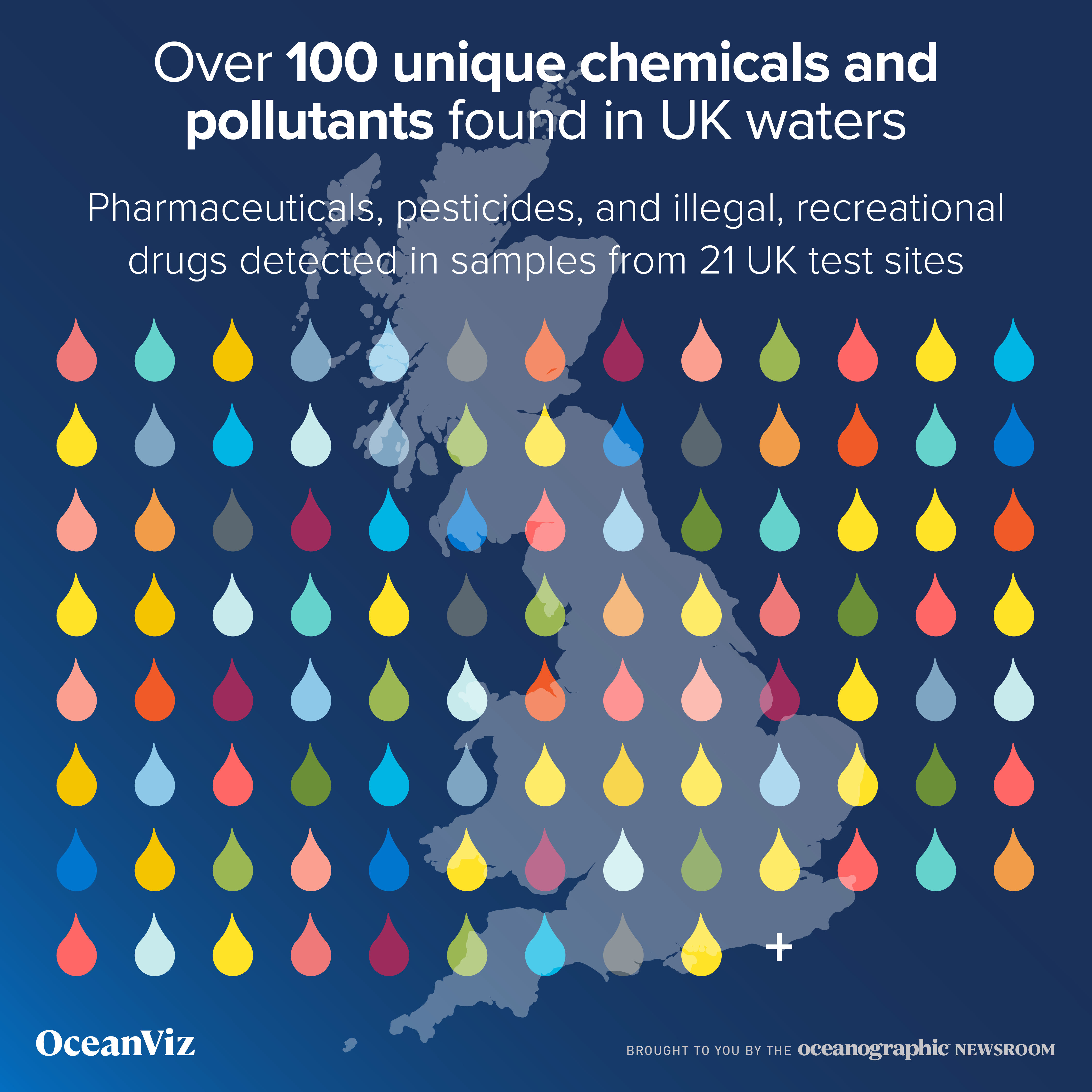 Over 100 unique chemicals and pollutants found in UK waters - Oceanographic